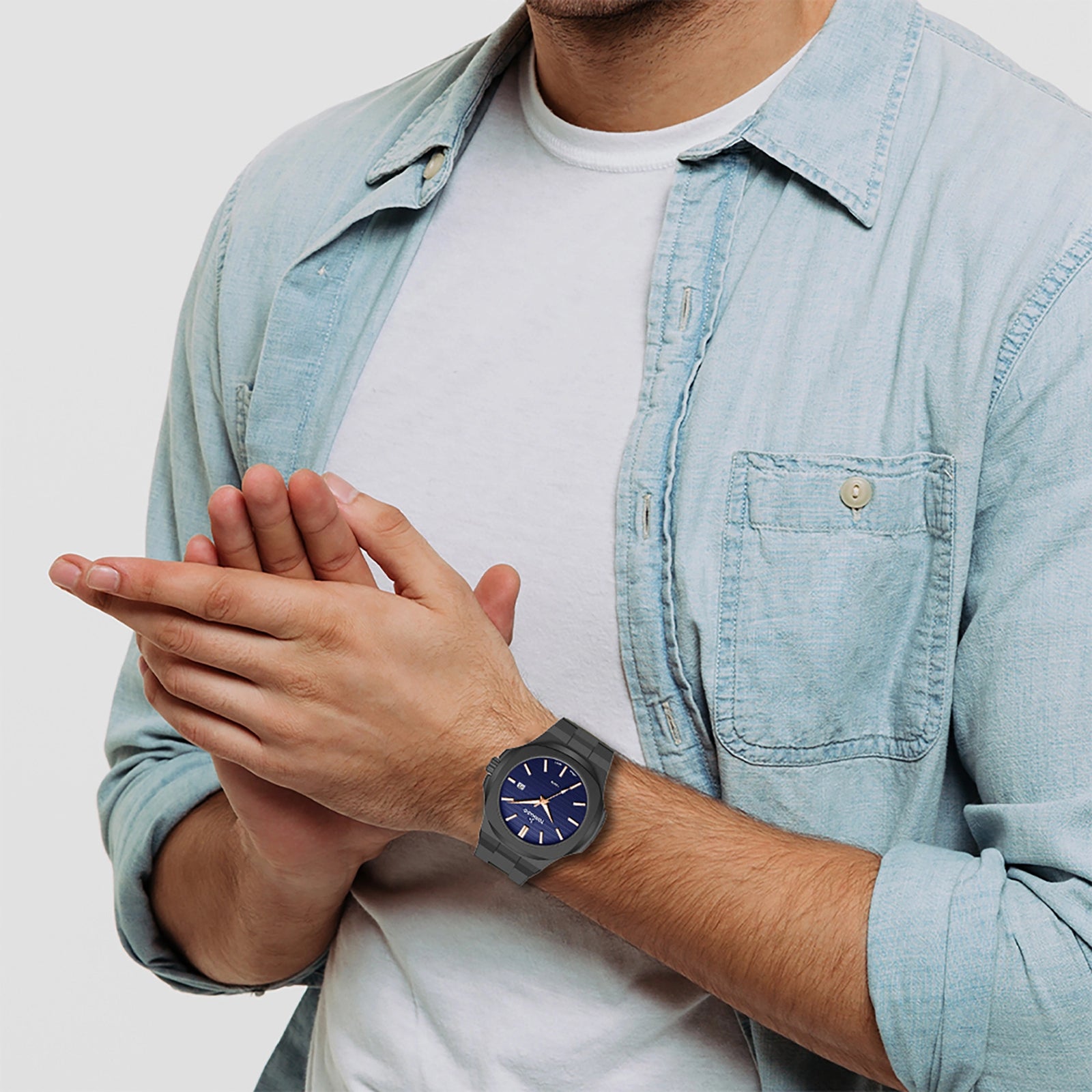 Buy Aurora Eon Analog Watch Blue - T21001-XBXNK, Shop Branded Watches ...