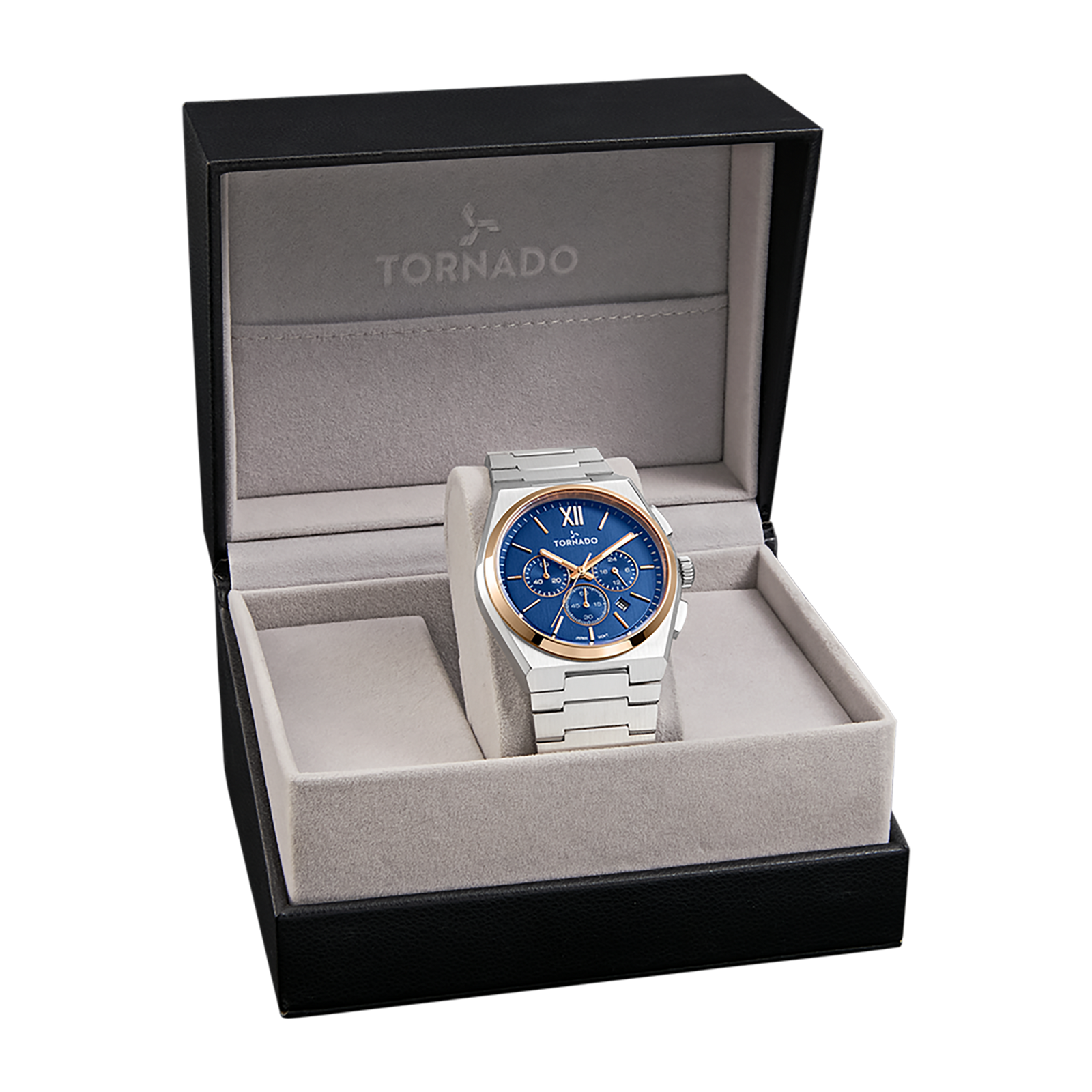 Buy Aurora Nova Multi Function Watch Blue - T24105-KBSN, Shop Branded ...