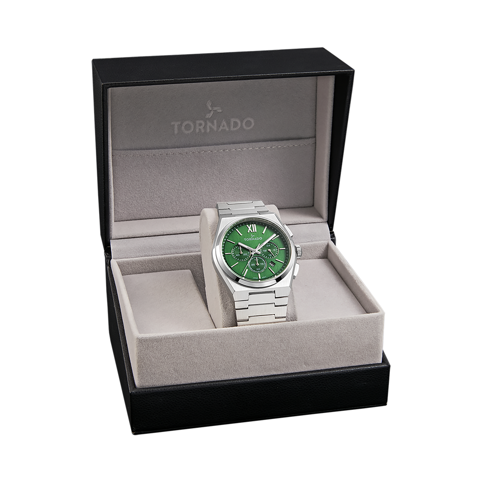 Buy Aurora Nova Multi Function Watch Green - T24105-SBSH, Shop Branded ...